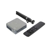 China 0.2 DMD DLP 4K Mini Mobile Projector 854x480 Rechargeable Battery 3000mAh for sale