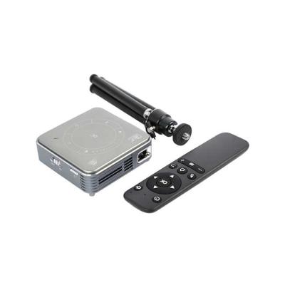 China 2GB 4GB RAM Smart Touch Screen Mini DLP 4K Pocket Projector With Android 9.0 for sale