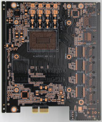 China Multilayer printed electronic circuit 1.6mm Board Thickness with ENIG 1U Surface electronics manufacturer for sale