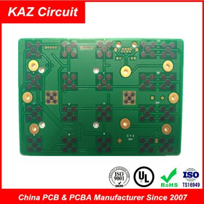 China Carbon 2L FR4 1.6mm 1oz ENIG printed circuit board PCB for sale