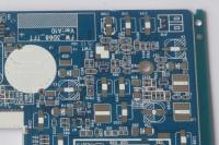 China Multilayer PCB board manufacturer Blue soldmask white silkscreen for sale