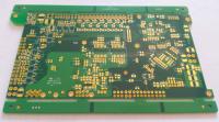 China 10 layers Multilayer PCB Board immersion gold ENIG 1u