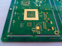 China 10 layers HDI FR4 PCB Circuit board ENIG green soldmask min drill hole 0.1mm for sale