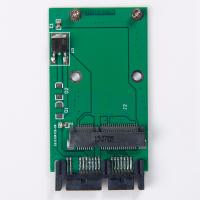 China Mini PCIe PCI-e MSATA SSD Micro adaptateur SATA PCBA HG OEM Service FR4 Material for sale