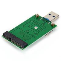 China FR4 4layer 2OZ Electronic Circuit Board Assembly Green soldermask surface ENIG/HASL External SSD PCBA Conveter Card for sale