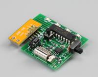 China 4 Layer 1OZ 1u'' ENIG HASL Electronic Circuit Board with Red/Black/Green Soldmask for sale