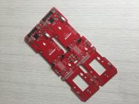China Red Soldermask HASL UL 94V0 FR4 PCB Assembly for sale