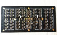 China 1oz Copper ENIG Surface Black Soldermask Electronic Printed Circuit Board  PCB for sale