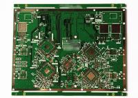 China 2OZ Multilayer FR4 Green Soldermask Immersion Silver Electronic Printed Circuit Board for sale