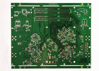 China 2OZ Multilayer FR4 Green Soldermask Immersion Silver Electronic Printed Circuit Board for sale