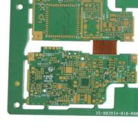 China Automotive PCB  10 Layers Rigid Flex PCB Immersion Gold 1.32mm Thickness 	Automotive PCB for sale
