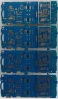 China 4 Layers 1OZ Copper Thickness Black Soldmask FR4 material Printed Circuit Board PCBA  quick turnaround PCB assembly for sale