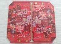 China PCBA 4 Layers FR 4 Red Soldmask PCB Assembly service Heavy Copper PCB for sale