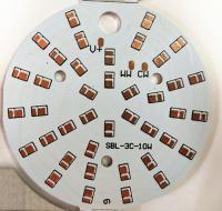 China White Soldermask Aluminium ENIG / HASL Surface Durable PCB Printed Circuit Board  PCB Board For LED for sale