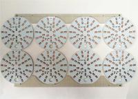 China White Soldermask Aluminium ENIG / HASL Surface Durable PCB Printed Circuit Board  PCB Board For LED for sale