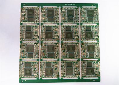 China HDI FR4 Immersion Gold Green Soldermask Printed Circuit Board for sale