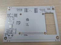 China White Soldmask Rigid Circuit Board 1oz Copper 1.6mm Thickness HASL LF Surface for sale