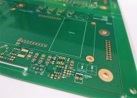 China ENIG/ HASL Green Soldmask White Silkscreen Multilayer PCB Board for sale