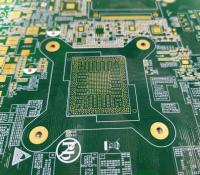 China 10 Layers FR4 1.6mm 2OZ Copper Thickness Green Soldmask multilayer PCB Board for sale