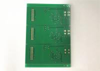 China FR4 4 Layer 2U'' 2OZ HASL/ENIG Surface PCB Prototype ENIG Green Soldmask White Silkscreen With Gold Finger for sale