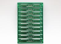 China 10L HDI 0.1mm Blind Via ENIG 2U'' 2oz Soldermask Green Printed Circuit Boards for sale