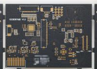 China Heavy Copper 6L Black Soldermask Immersion Gold  FR4 Print Circuit Board PCB for sale