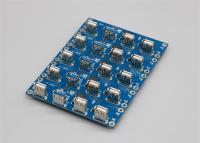 China FR4 6 Layer 1.6mm 1OZ Blue Soldermask Printed Circuit Board Assembly for sale