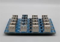 China FR4 6 Layer 1.6mm 1OZ Blue Soldermask Printed Circuit Board Assembly for sale