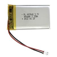 China 3.7V 900mAh Rechargeable Lithium Polymer Battery 603048 for Beauty Apparatus for sale