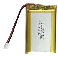 China 3.7V 2000mAh Rechargeable Lithium Polymer Battery 103450 for Electric Breast Pump for sale