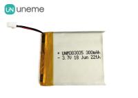 China 300mAh Custom Lithium Polymer Battery 303035 Nominal Voltage 3.7V MSDS Approved for sale