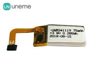 China Small 75mAh High Voltage Lithium Battery 3.8V 341119 for Bluetooth Products for sale