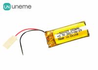 China Flexible Rechargeable Lithium Polymer Battery 3.7V 150mAh 501229 for Bluetooth Earphone BSMI for sale