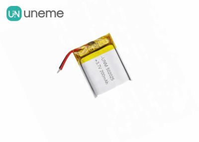 China 5.1*19.5*24mm Custom Lithium Polymer Battery 502025 3.7V 210mAh with CB IEC62133 for sale