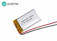 China Rechargeable Lipo Batteries 502030 / 3.7V 250mAh Small Custom Lithium Polymer Battery for sale