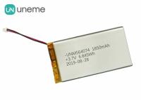 China 1C 3.7V 1850mAh Lithium Polymer Cells 564074 for Medical Beauty Equipment for sale