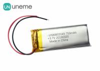 China 3.7V 750mAh Lithium Polymer Battery Pack 802049 0.2C Discharge Beauty Apparatus for sale