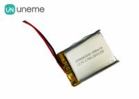 China 803040 Small 3.7V Rechargeable Battery 3.7Wh 1000mAh With JST-PH-2P Connector for sale