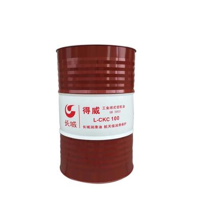 China Sinopec Dewei L-CKC Industrial Closed Gear Oil Great Wall Lubricant In China for sale