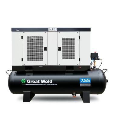 China 7.5KW Synthetic Great Wall Air Compressor Providing Stable and Continuous Air Supply for Heavy Duty Industrial Machinery for sale