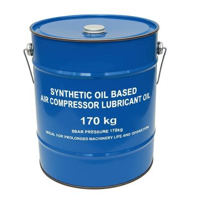 China Synthetic Oil Based Air Compressor Lubricant Oil 8bar Pressure 170kg Ideal for Prolonged Machinery Life and Operation for sale