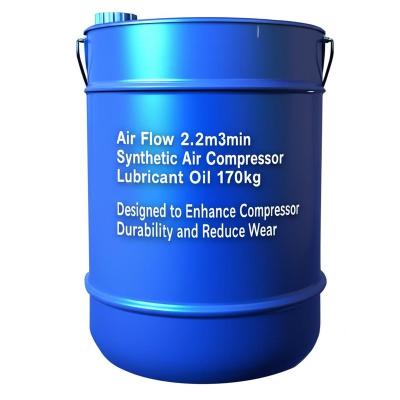 China Air Flow 2.2m3min Synthetic Air Compressor Lubricant Oil 170kg Designed to Enhance Compressor Durability and Reduce Wear for sale