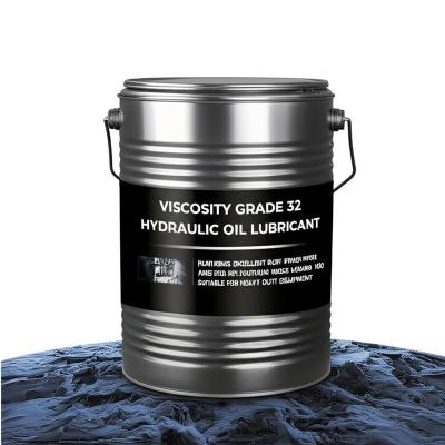 China Viscosity Grade 32 Hydraulic Oil Lubricant Featuring Excellent Rust Prevention Property and Viscosity Index 150 Suitable for Heavy Duty Equipment for sale