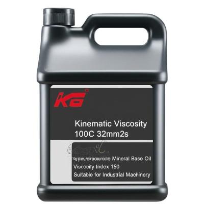 China Kinematic Viscosity 100C 32mm2s Hydraulic Oil Lubricant Mineral Base Oil Viscosity Index 150 Suitable for Industrial Machinery for sale