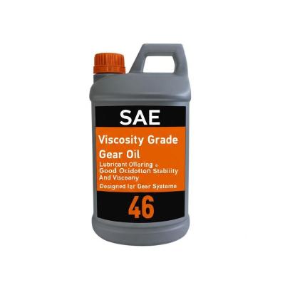 China SAE 90 Viscosity Grade Gear Oil Lubricant Offering Good Oxidation Stability and Viscosity 46 Designed for Gear Systems for sale
