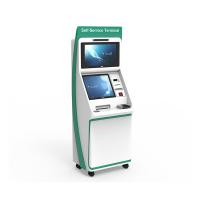 China Touch Screen Self Printing Kiosk Self Service Kiosk Ticketing System for sale