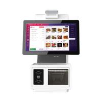 China Interactive Android Or Windows All In One White Pos Retail System Supermarket Cashier for sale