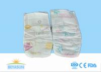 China OEM Cotton Disposable Baby Diapers Breathable 3D Leak Guard 12h Absorbency for sale
