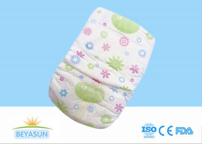 China Custom Disposable Baby Diaper Nappies Grade A B 21g to 36g 400ml to 700ml Absorption for sale