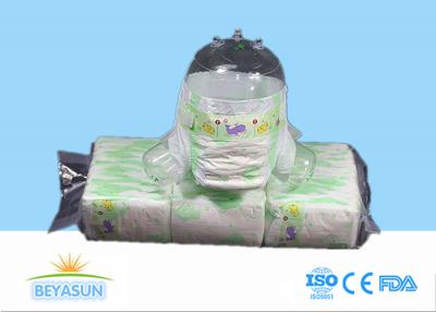 China Custom Printed Nonwoven Baby Diaper Soft Breathable 4.5cm Leak Guard Japan SAP Core S M L XL for sale